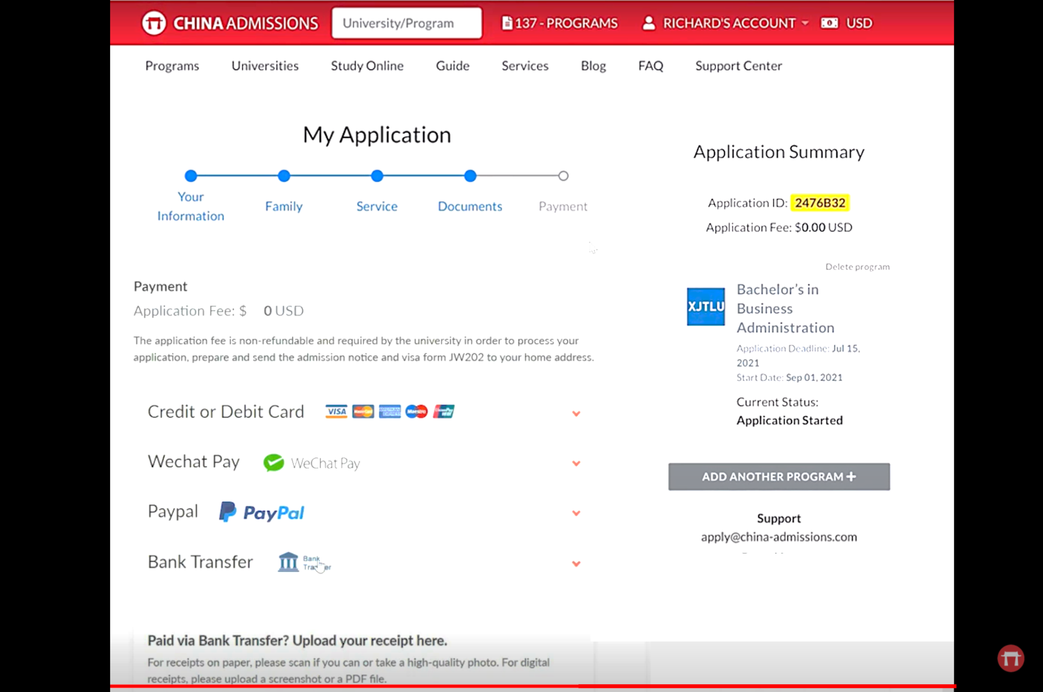 How to Apply to Chinese Universtiies with China Admissions